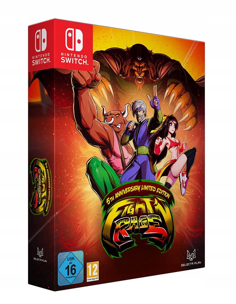 Fight'n Rage: 5Th Anniversary Limited Edition, Nintendo Switch - Inny ...