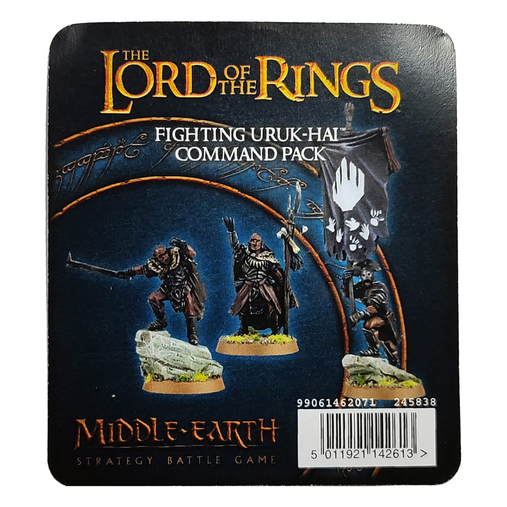 Fighting Uruk-Hai Command Pack, Middle-Earth, Games Workshop - Games ...