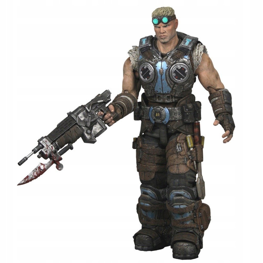 Figurka akcji Gears of War NECA 3 Series 2 Damon Baird Lancer, Wrench ...