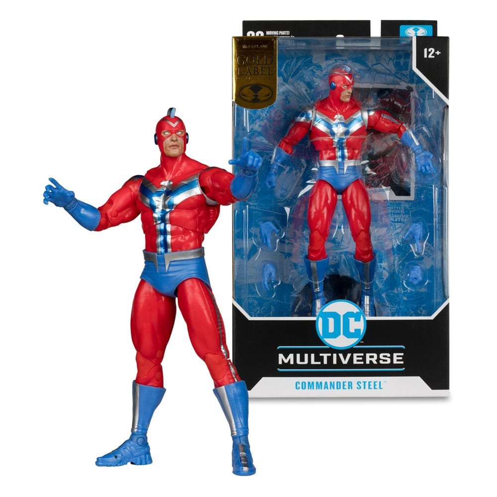 Figurka DC Multiverse (JSA) - Commander Steel (Gold Label) - Inna marka | Sklep EMPIK.COM
