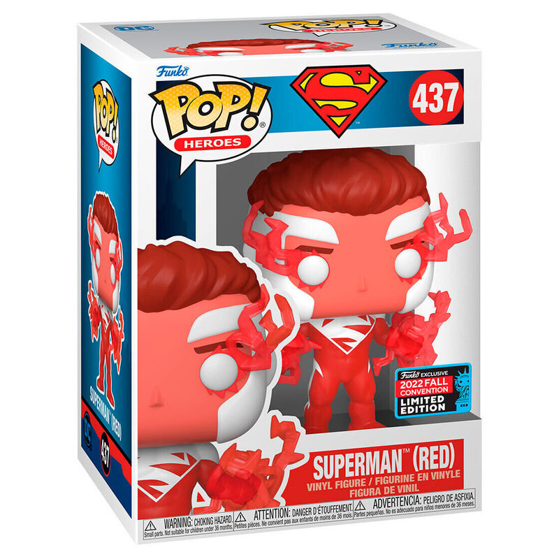 Figurka FUNKO Pop! DC Comics Superman Red Exclusive - Winylowa ...