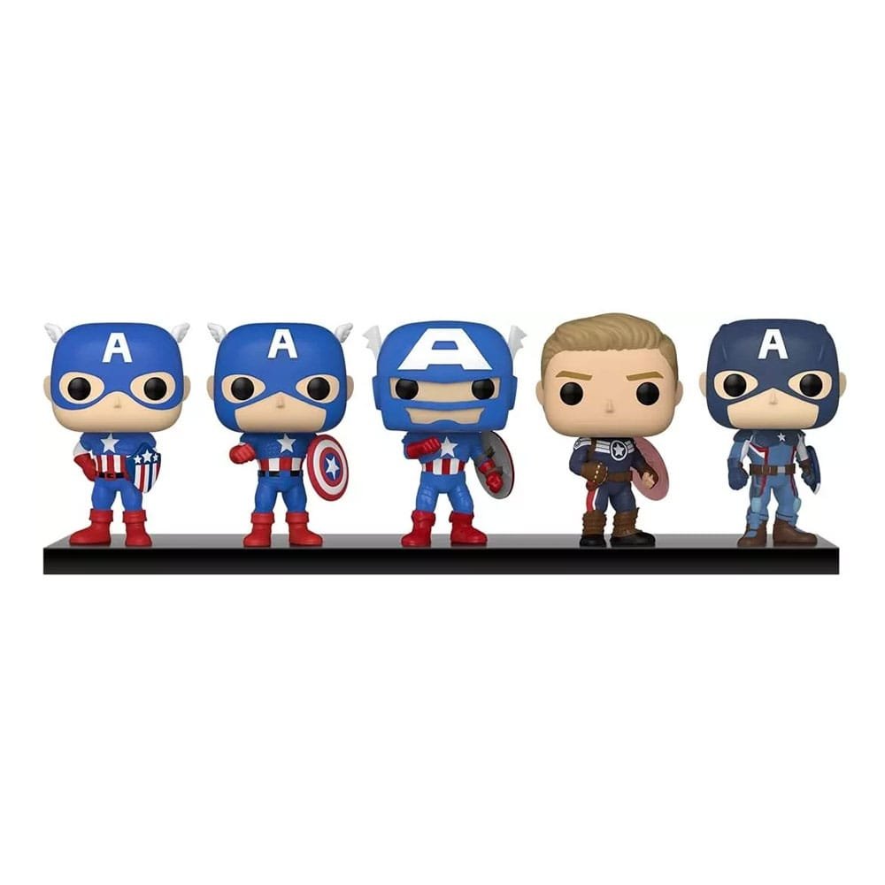 Figurka Funko Pop! Kapitan Ameryka 5-pak - Marvel - Inna marka | Sklep ...