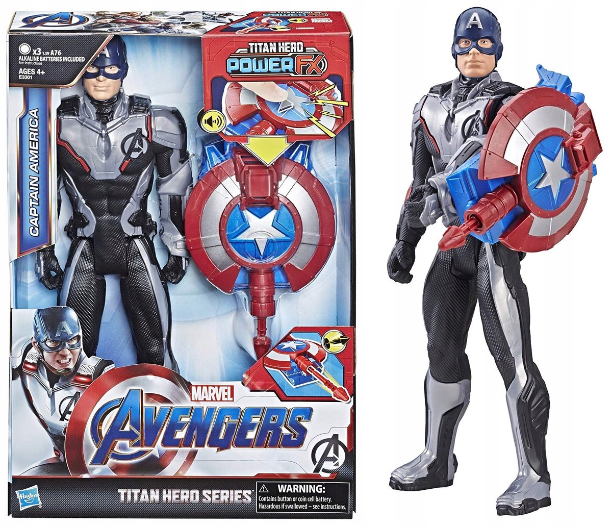 Figurka Interaktywna Kapitan Ameryka AVENGERS 30 - Hasbro | Sklep EMPIK.COM