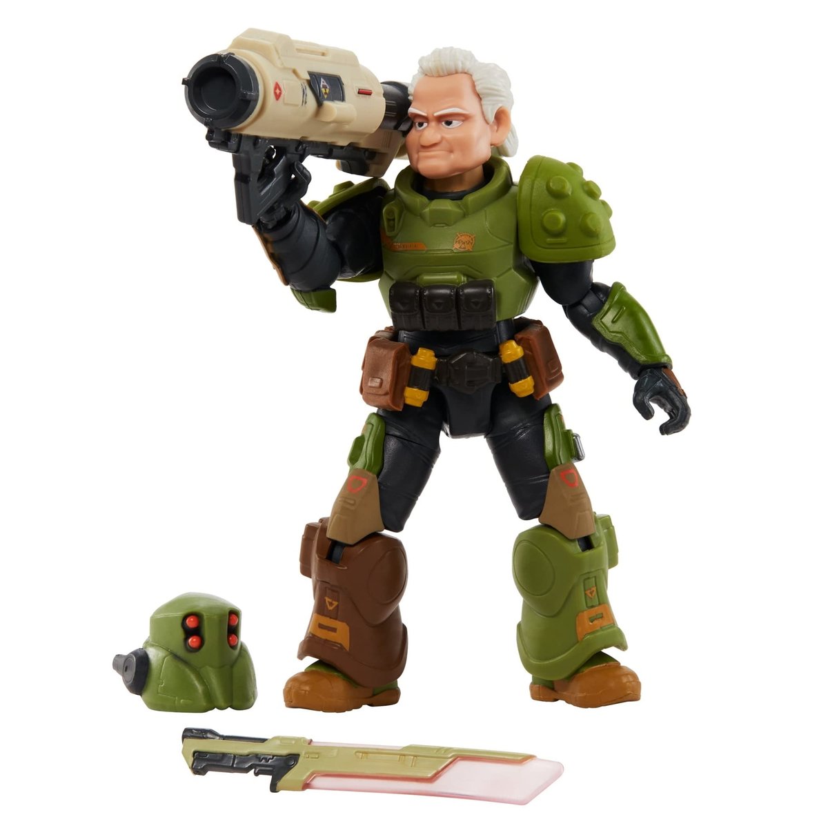 Figurka kolekcjonerska Mattel Disney Pixar Lightyear klasy Alpha, Zap ...