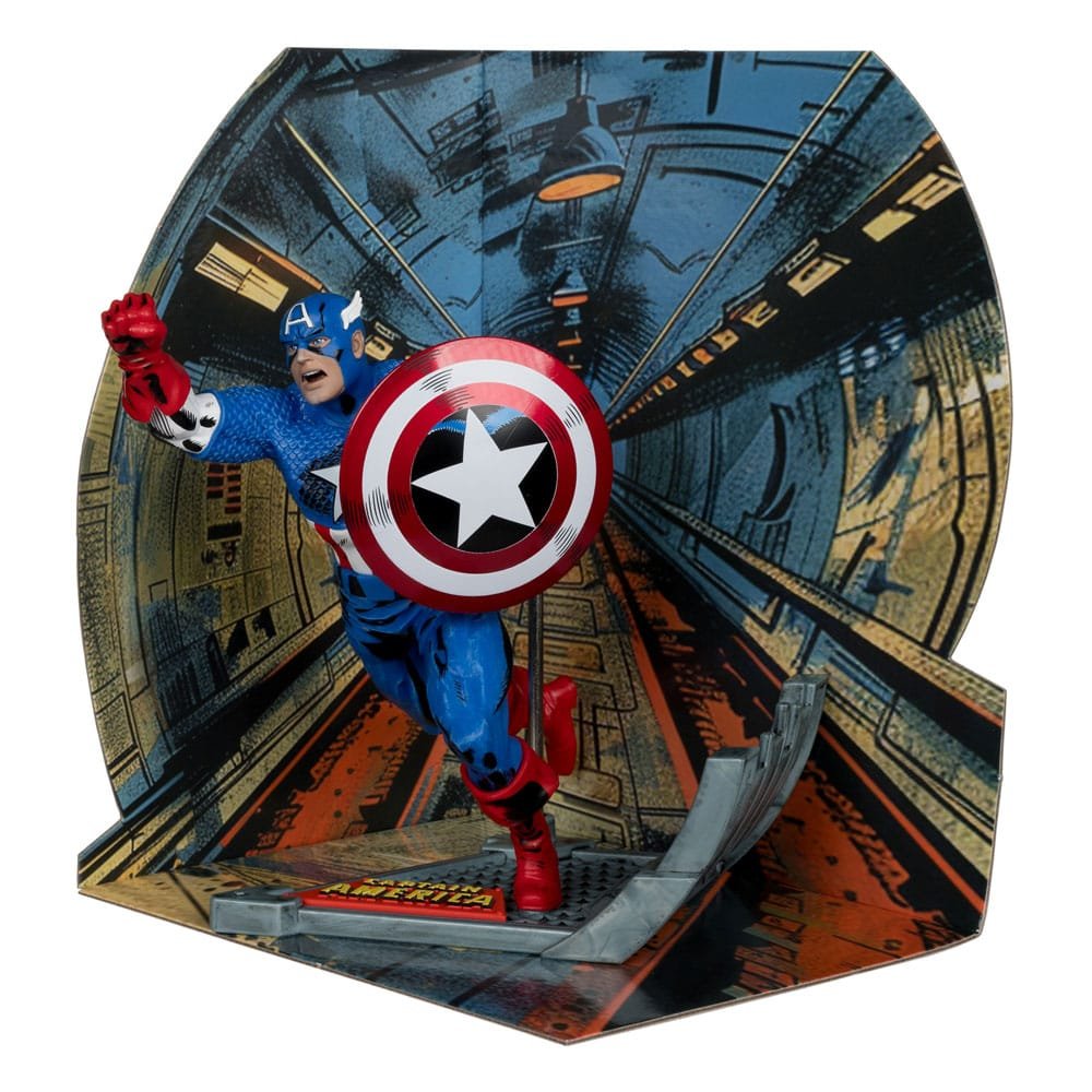 Figurka Marvel 1/10 - Kapitan Ameryka (Captain America #100) - Inna ...