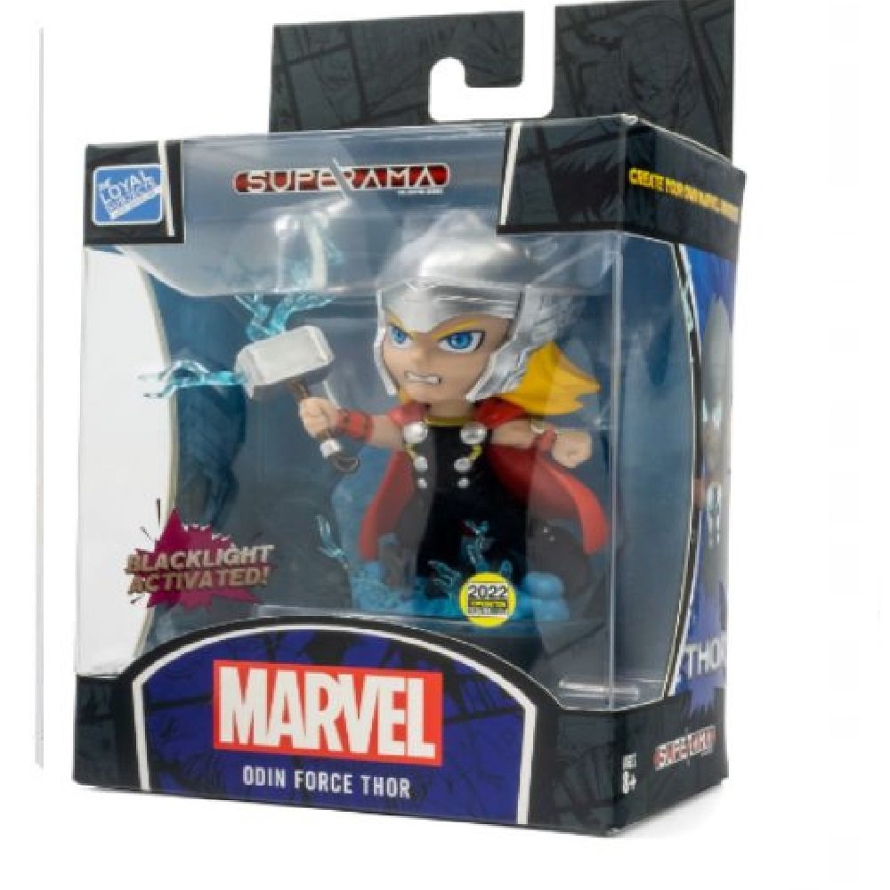 Figurka Marvel Superama Mini Diorama Thor God Mode (Black Light ...