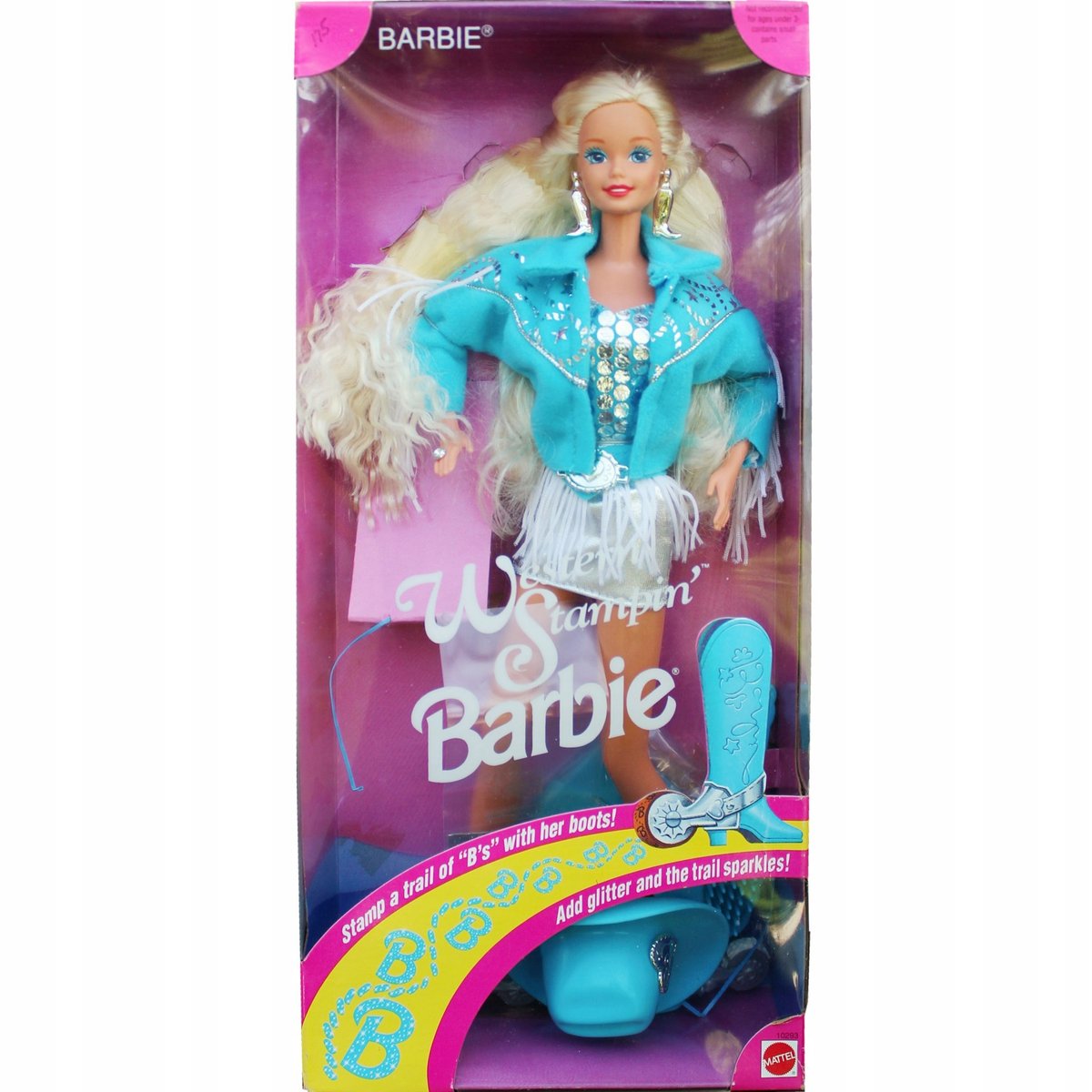 Figurka Mattel Barbie 10293 1993 Western Stampin - Mattel | Sklep EMPIK.COM
