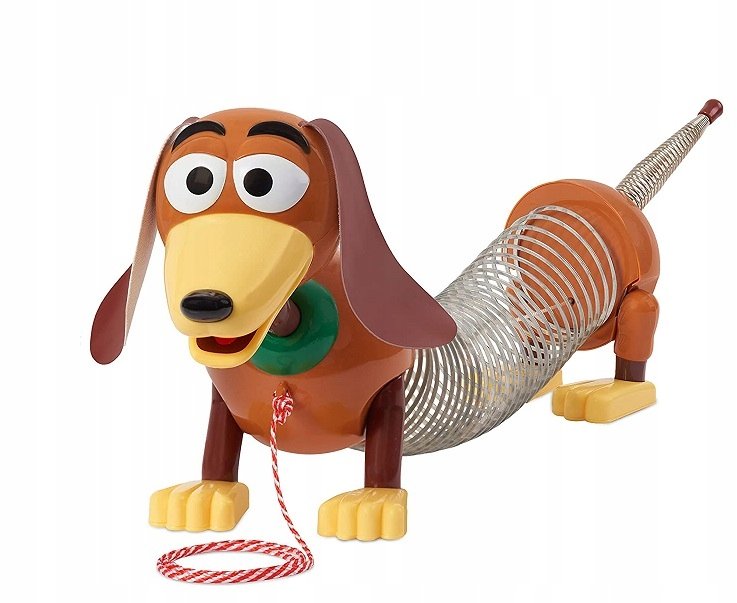 Figurka Mattel Toy Story Slinky Dog 3 lata + ROZCIĄGLIWY CIENKI 03210 ...