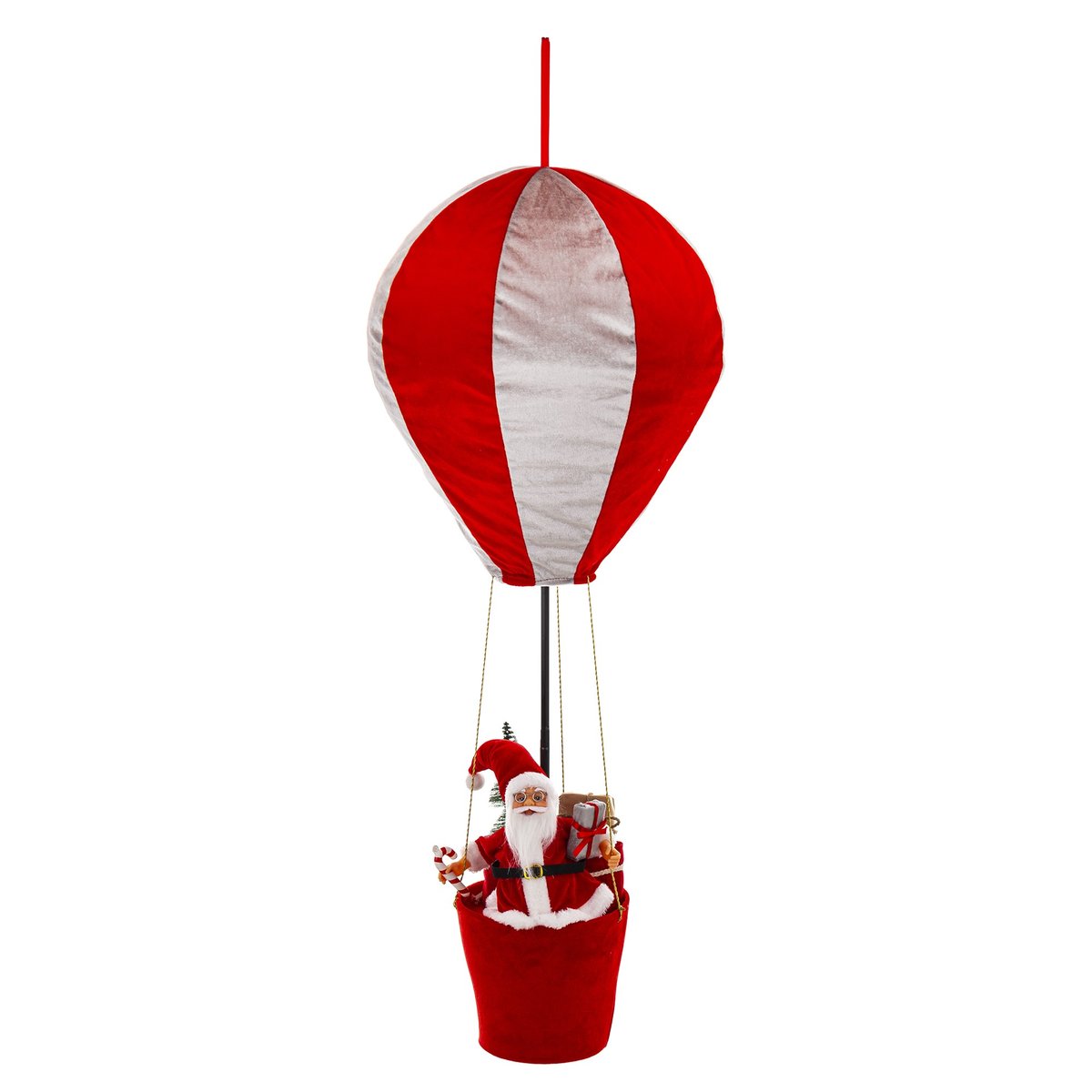 Figurka Mikołaj W Balonie Materiałowa Świąteczna - Art-Pol | Sklep ...