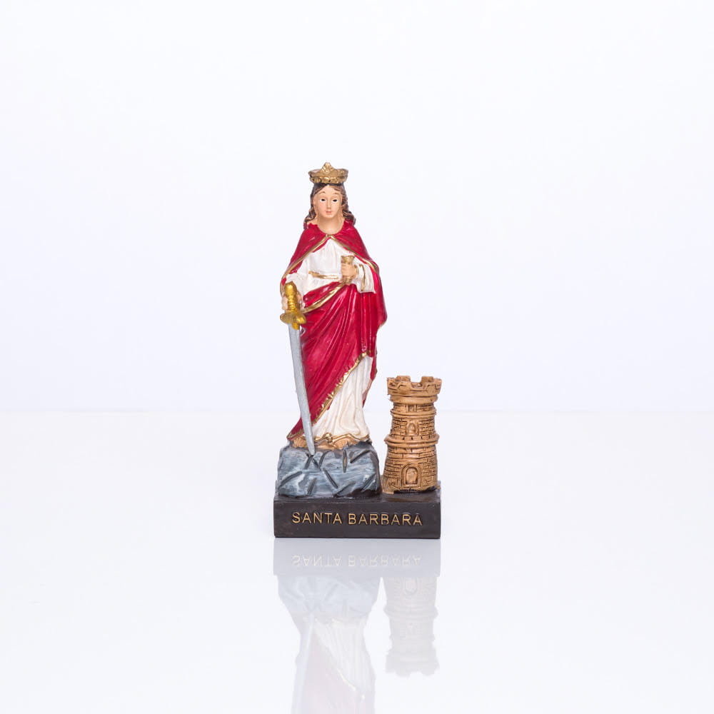 Figurka - św. Barbara - 10 cm - JS | Sklep EMPIK.COM