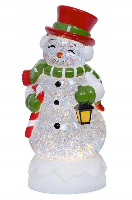 Figurka świąteczna Bałwanek LED 25cm - Kaemingk | Sklep EMPIK.COM