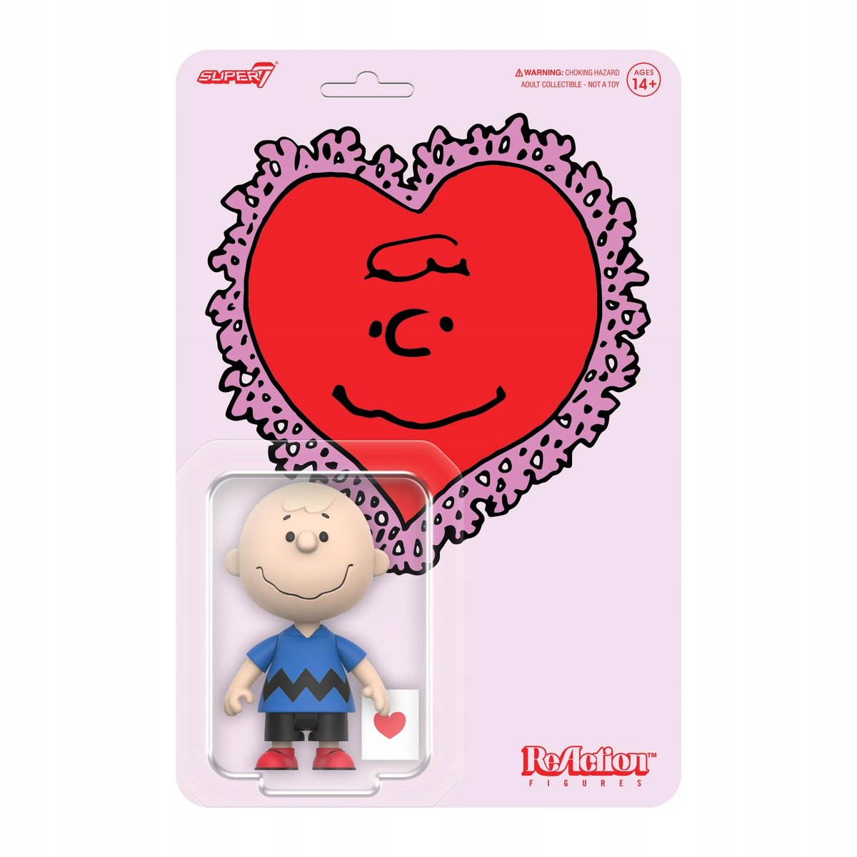Figurki reakcji Super7 Peanuts - figurka akcji Charliego Browna ...