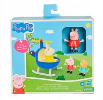 Figurki Świnki Peppy króliczka Rebeccy oraz kotka Candy zestaw Hasbro ...