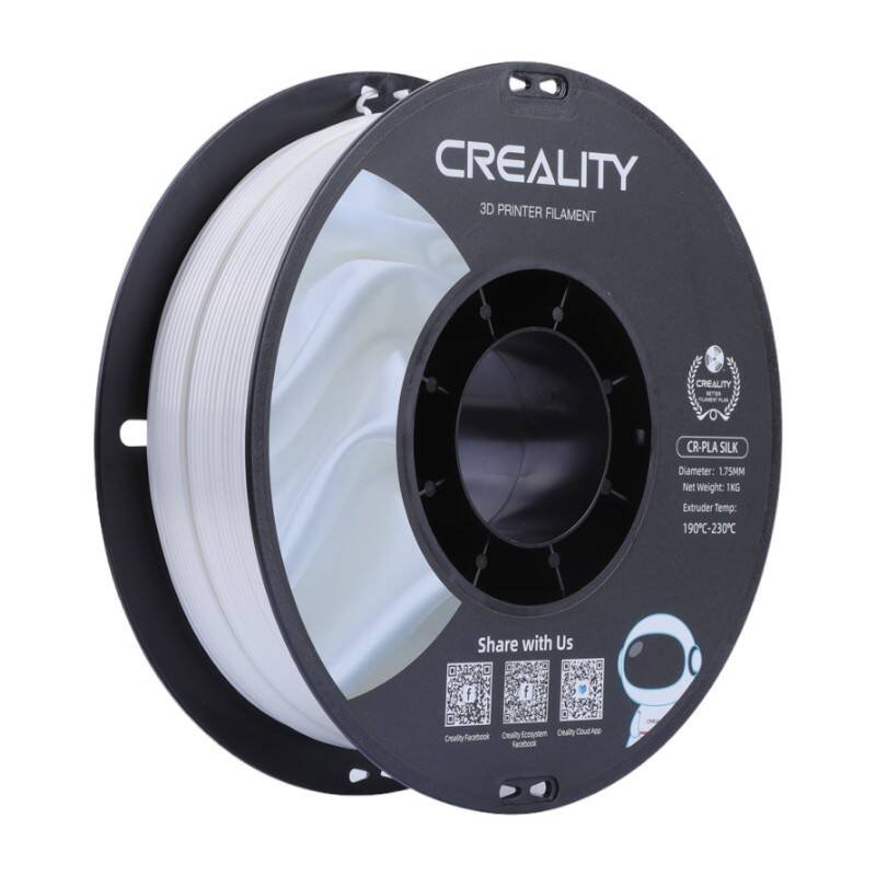 Filament CR-Silk PLA Creality (Biały) - Creality | Sklep EMPIK.COM