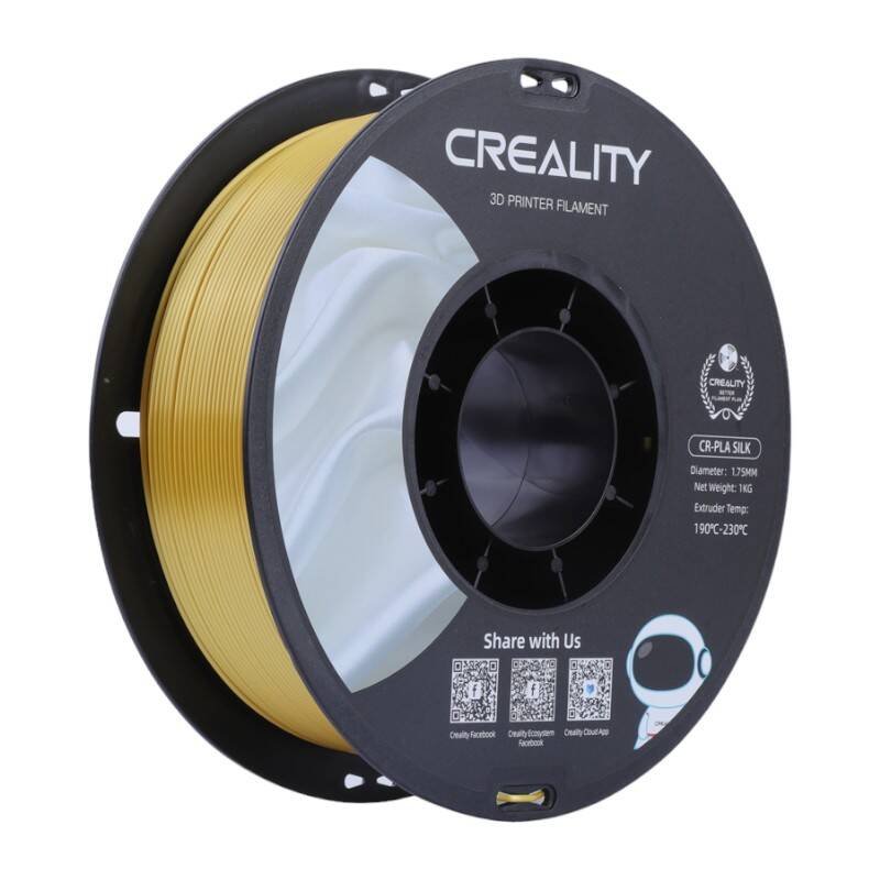 Filament CR-Silk PLA Creality (Złoty) - Creality | Sklep EMPIK.COM