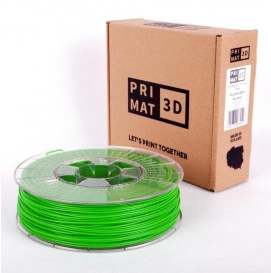 Filament do drukarki 3D PRI-MAT3D PLA, Yellow Green RAL 6018, 1.75 mm - Pri-Mat 3D | Sklep EMPIK.COM