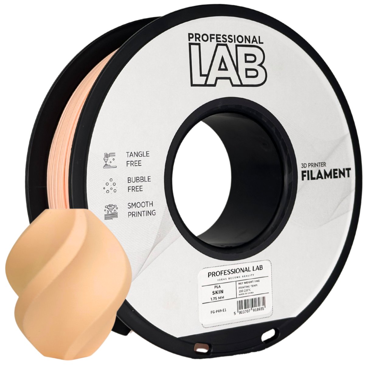 Filament Prof. Lab PLA 1.75mm 1kg Cielisty| Skin - Inna marka | Sklep ...