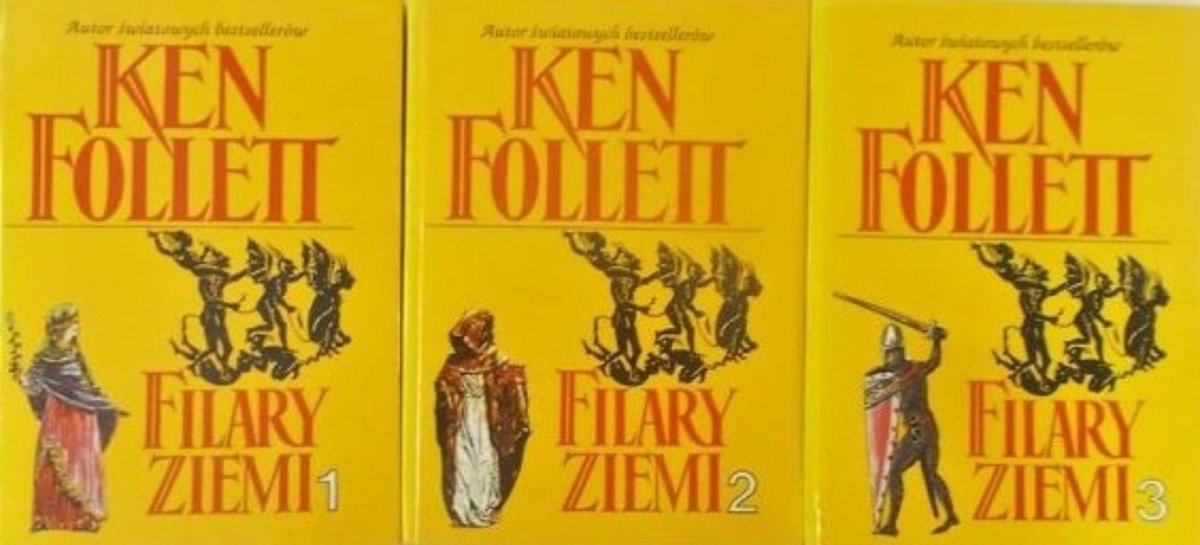 Filary ziemi Tom I do III - Follett Ken | Książka w Empik