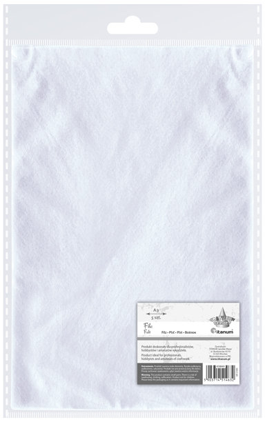 Filc A3 2Mm Biały, Titanum - Titanum | Sklep EMPIK.COM