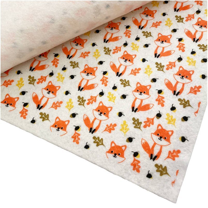 FILC DEKORACYJNY 30x40cm - biały w liski - Stafil | Sklep EMPIK.COM