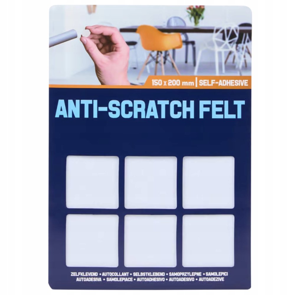 FILC SAMOPRZYLEPNY BIAŁY POD MEBLE KRZESŁA - ZDTRADING | Sklep EMPIK.COM