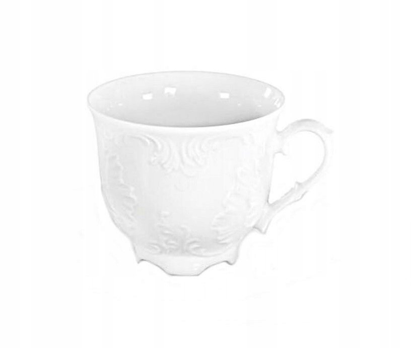 Filiżanka bez spodka 0,25l Ćmielów Rococo 0001(białe) - PFP Ćmielów i ...