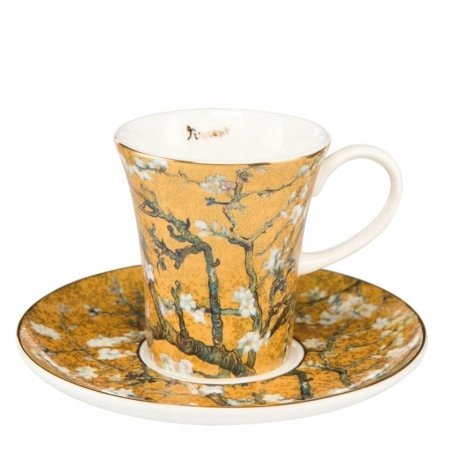 Filiżanka espresso Almond Tree Gold 100ml Vincent van Gogh Goebel ...