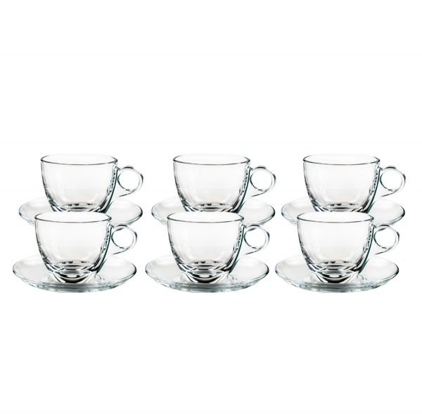 Filiżanka szklana do cappuccino 190ml - DVG de vecci | AGD Sklep EMPIK.COM