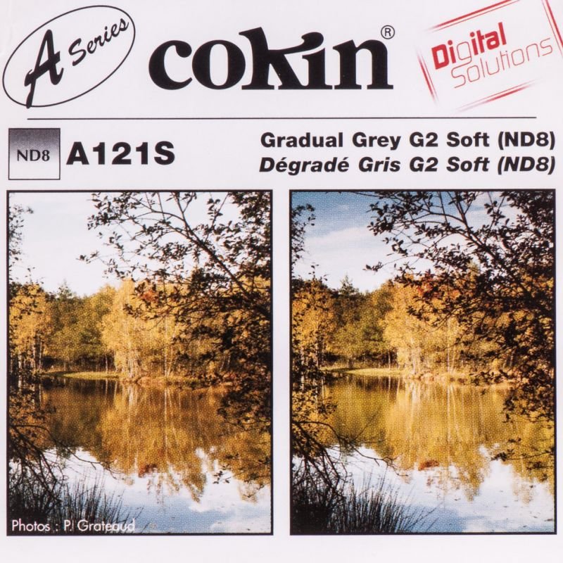 Filtr Cokin A121S Rozmiar S Połówkowy Szary Nd8 - Cokin | Sklep EMPIK.COM