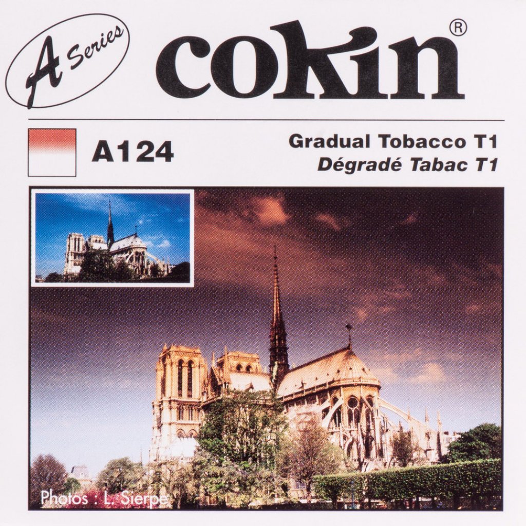 Filtr COKIN Z124, połówkowy brązowy T1 - Cokin | Sklep EMPIK.COM