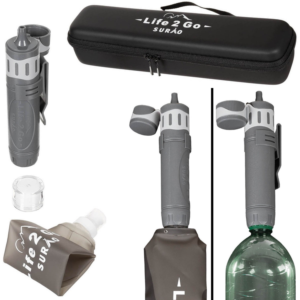 Filtr do wody Surao Life 2 Go Basic - Inny producent | Sport Sklep ...