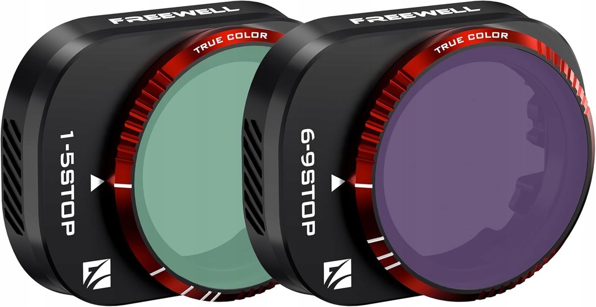 FILTR FILTRY ND Neutralne Szare Freewell VND1-5, VND6-9 do DJI Mini 4 ...