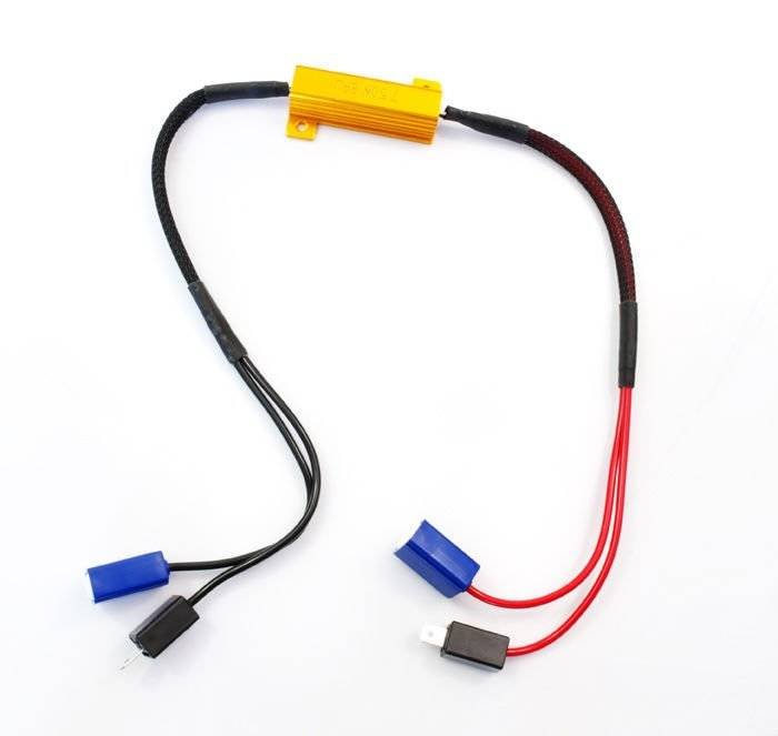Filtr LED CAN BUS 50W 8Ω - oprawka H1 | D-50W-8-H1-H1 - Inna marka ...