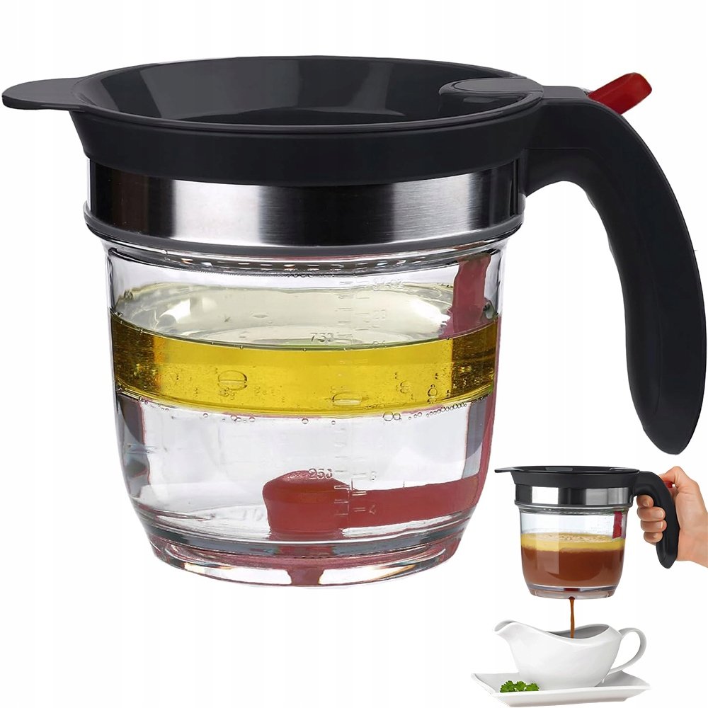 Filtr Oleju Płynny Stały Separator Tłuszczu Do Sosów, Zup, Gulaszów I ...