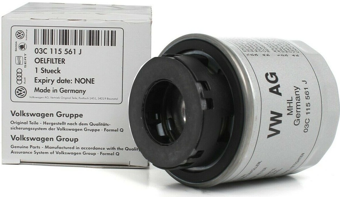 Filtr Oleju Vw Skoda Audi Seat 1.2 Tsi 03C115561J Oryginał - Volkswagen ...