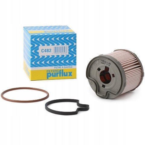 Filtr Pa Liwa Purflux C482 Citroen FIAT Lancia Peugeot Suzuki Wkład ...