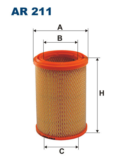 Filtr powietrza Filtron AR 211 - Filtron | Motoryzacja EMPIK