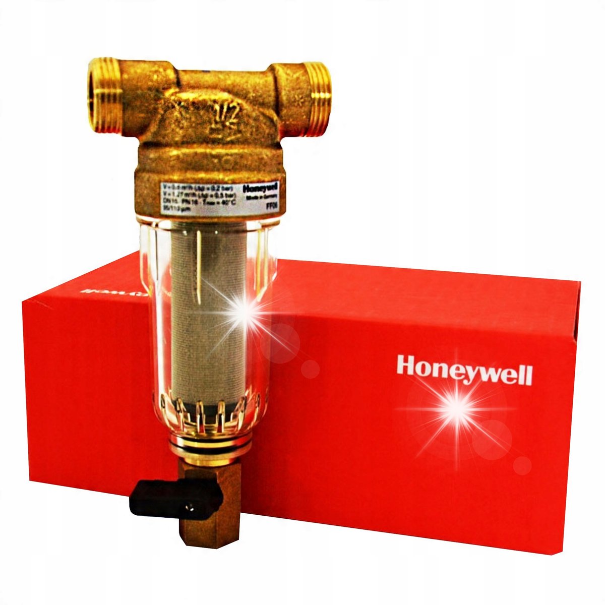 Filtr Samoczyszczący FF06 HONEYWELL 3/4 Siatkowy System Narurowy Do ...