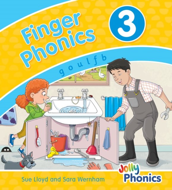 Finger Phonics Book 3: in Precursive Letters (British English edition ...