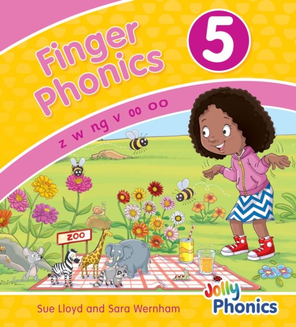 Finger Phonics Book 5: in Precursive Letters (British English edition ...