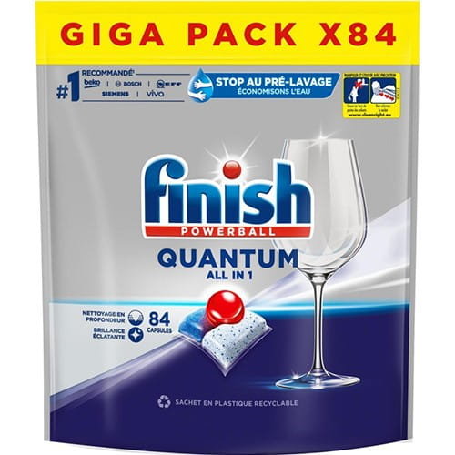 Finish Powerball Quantum All in 1 Tabs 84szt 873g - Inny producent ... Finish Powerball Quantum All in 1 Tabs 84szt 873g - Inny producent ...