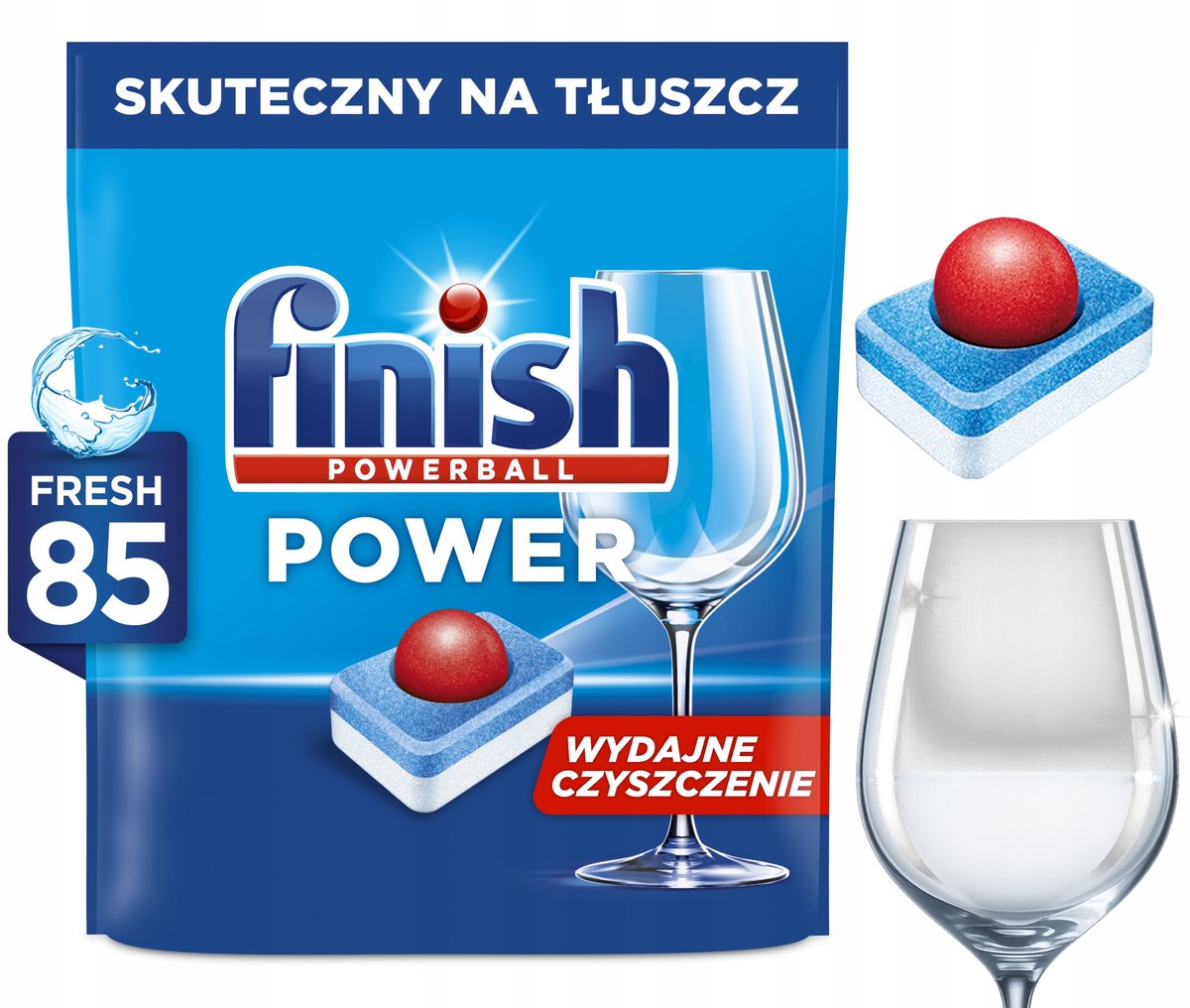 FINISH Tabletki Power All-in-1 85 fresh - FINISH | Sklep EMPIK.COM