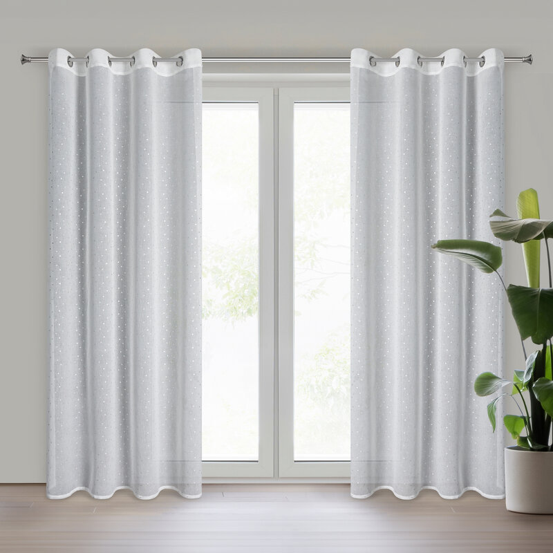 Firana, EUROFIRANY, 140x250, biała - Eurofirany | Sklep EMPIK.COM