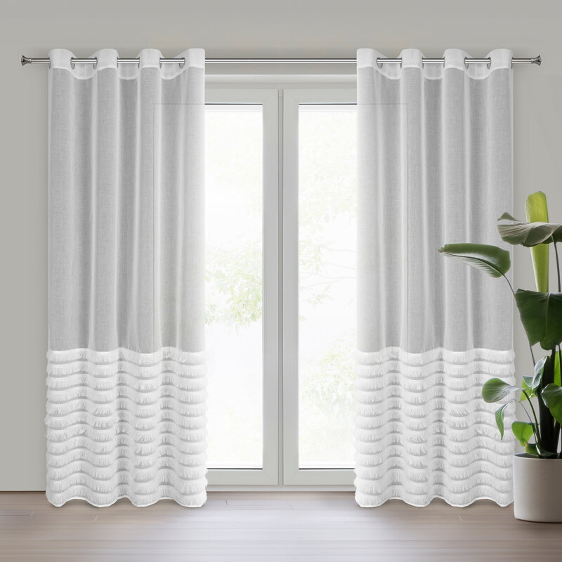 Firana, EUROFIRANY, biała, 140x250 - Eurofirany | Sklep EMPIK.COM