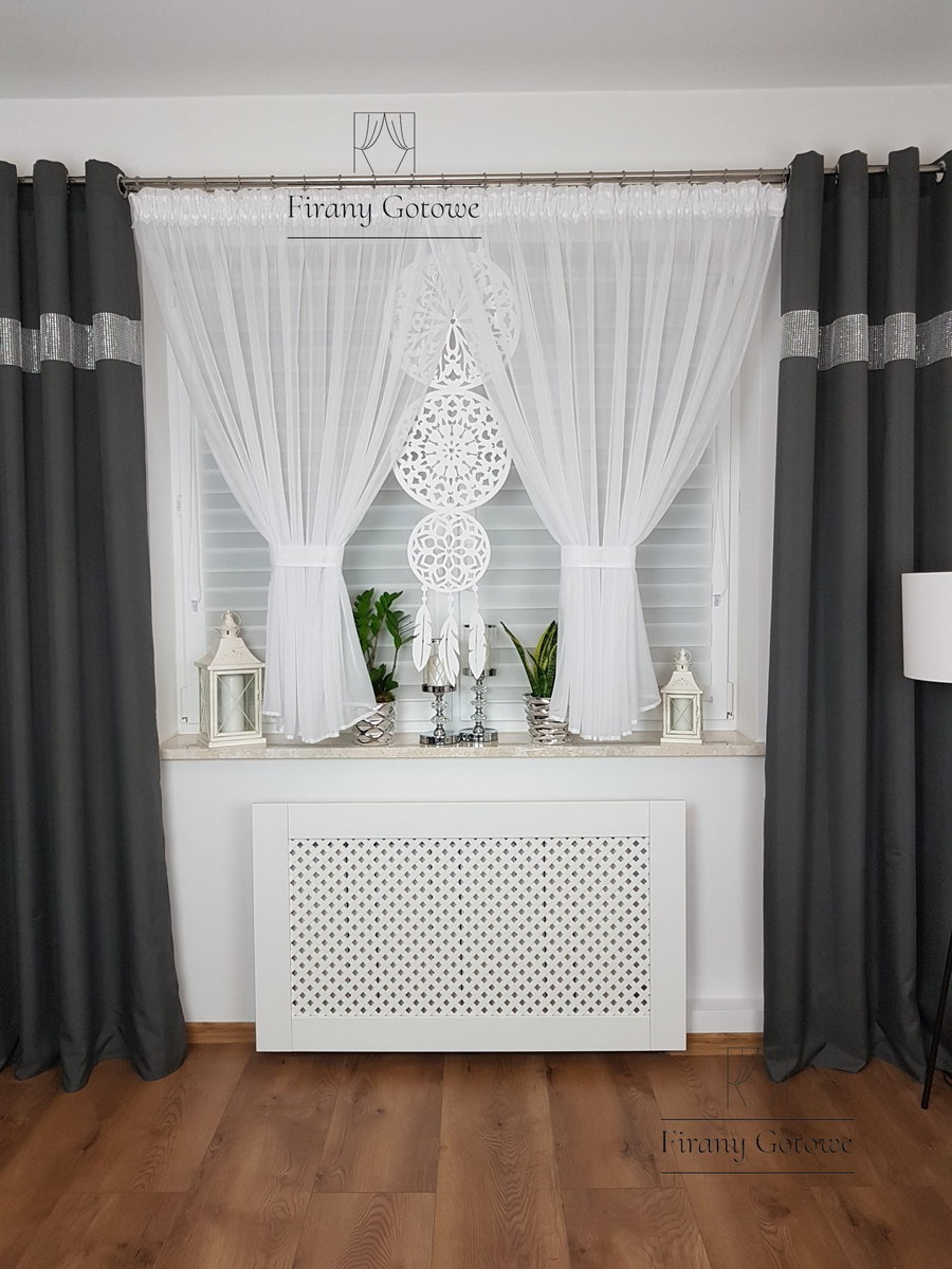 Firana gotowa "Łapacz snów", nowoczesne firany do salonu, firanki ...