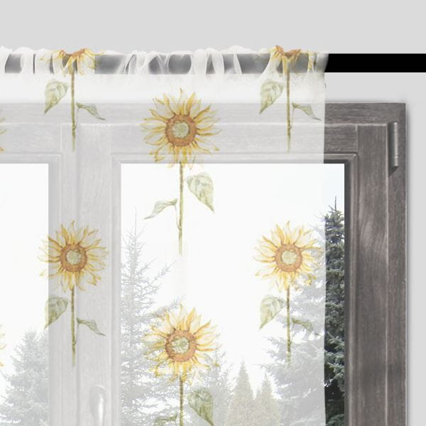 Firana SUMMER wzór SM12 | słoneczniki 140 x 280 cm - Decordruk | Sklep ...