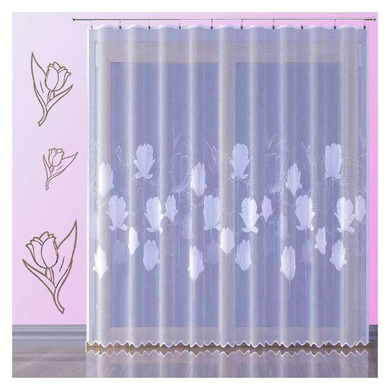 Firanka Salvo 300 x 245 cm DomoweTekstylia | WN129S 245 - Wisan | Sklep ...