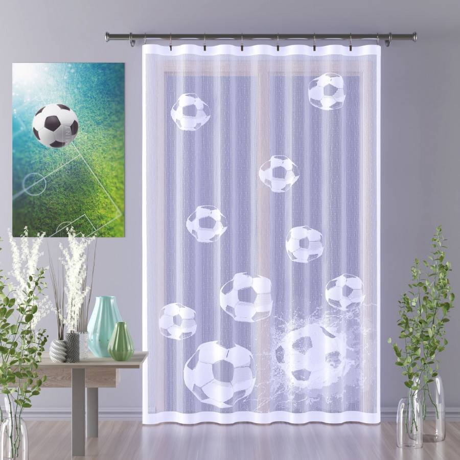 Firanka X żakardowa panel Vice Versa Negro 150 x 250 [cm] - Wisan ...