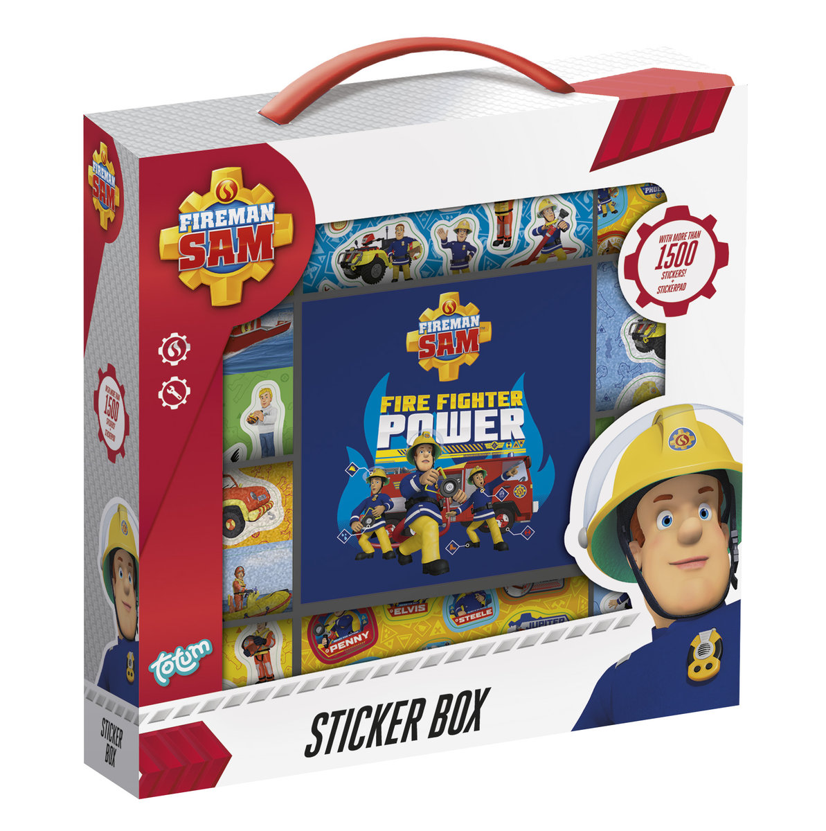 Fireman Sam Sticker Box 12 Rolls - Empik | Sklep EMPIK.COM
