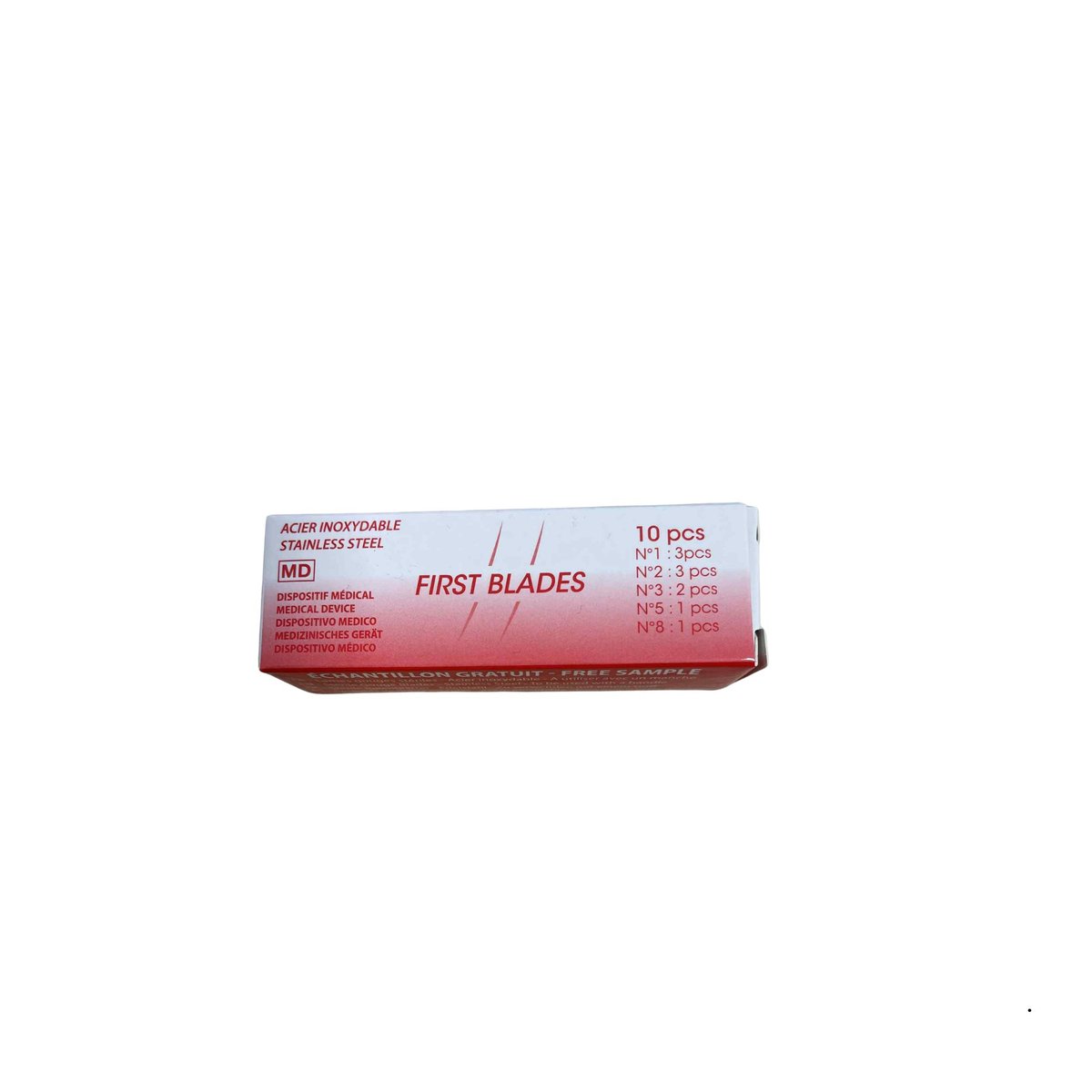 First Blades, ostrza dłuta podologicznego, 10 sztuk | Sklep EMPIK.COM